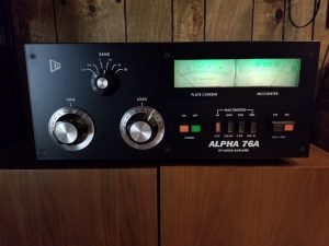 ALPHA 76A Front Panel - Island Amplifier BEKO RF-POWER USA