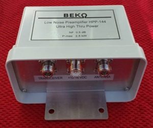 BEKO HPP-144 (144-148 MHz) Mast-Mount Preamplifier - Island Amplifier ...